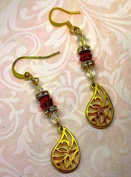 Earrings Art | Art Temptations by Peggy